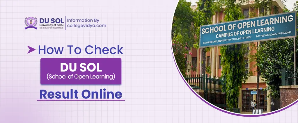 How To Check DU SOL Result Online
