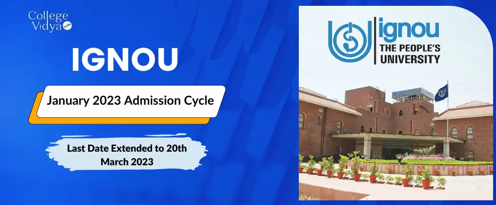 IGNOU Extends the Last Date for Registration to ODL & Online Courses ...
