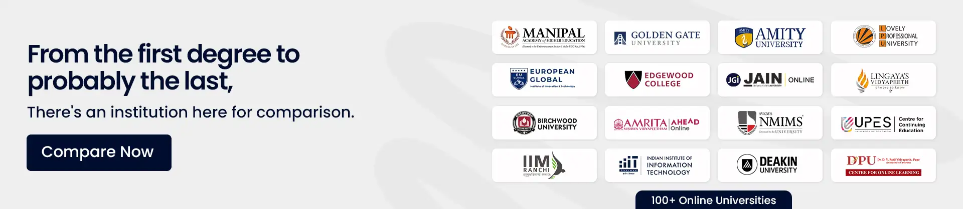 Compare Online Colleges and Universities 2025