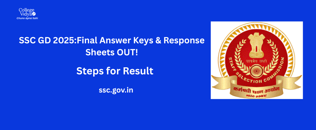 SSC GD 2025 Final answer Keys & Response Sheets OUT! Check…