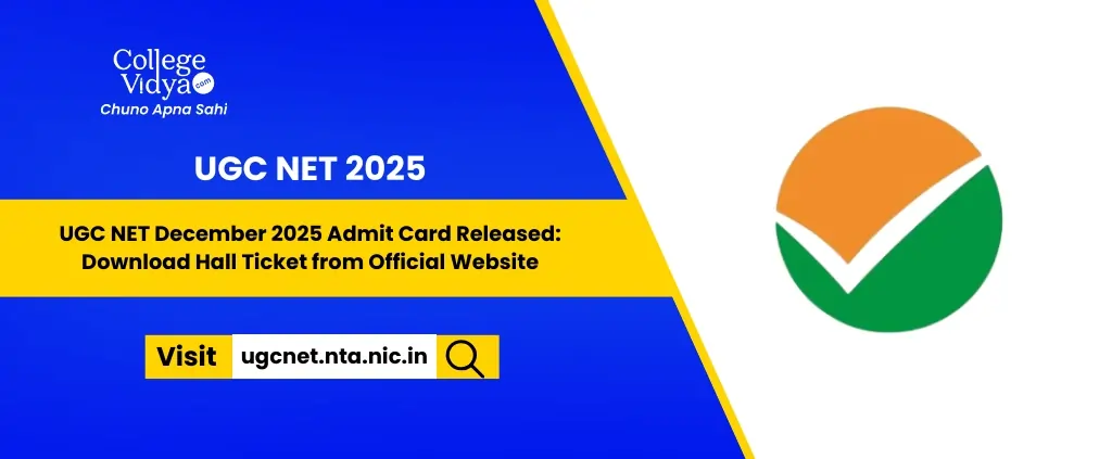 UGC NET December 2025 Admit Card Live: Download Hall Ticket from ...